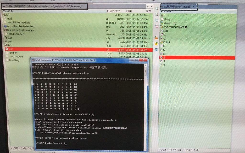 How Can I Run A Custom Calculating Procedure Using Abaqus Python And Fortranmix Language