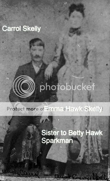 Carrol and Emma Hawk Skelly - Hickman County, TN