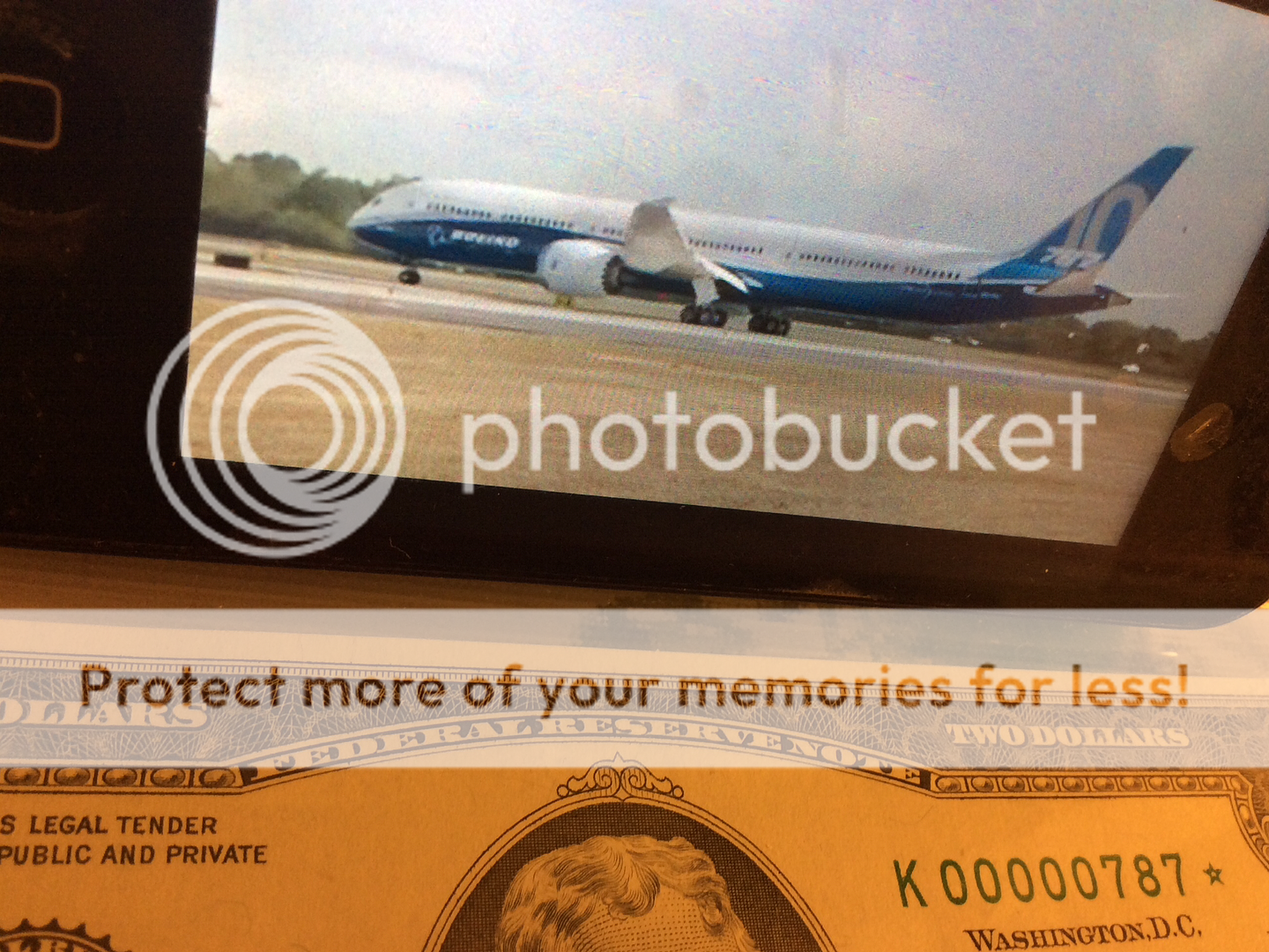 Boeing 787-10 Dreamliner First Flight Today & The 2$ Note #00000787 ...