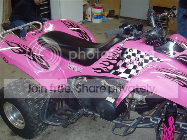 Pink Plastic | Kawasaki ATV Forum