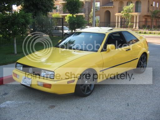FS: 1990 Yellow Corrado G60 SOCAL | VW Vortex - Volkswagen Forum