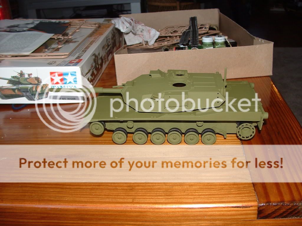 Tamiya M1 Abrams Progress - Armor - Finescale Modeler Forum