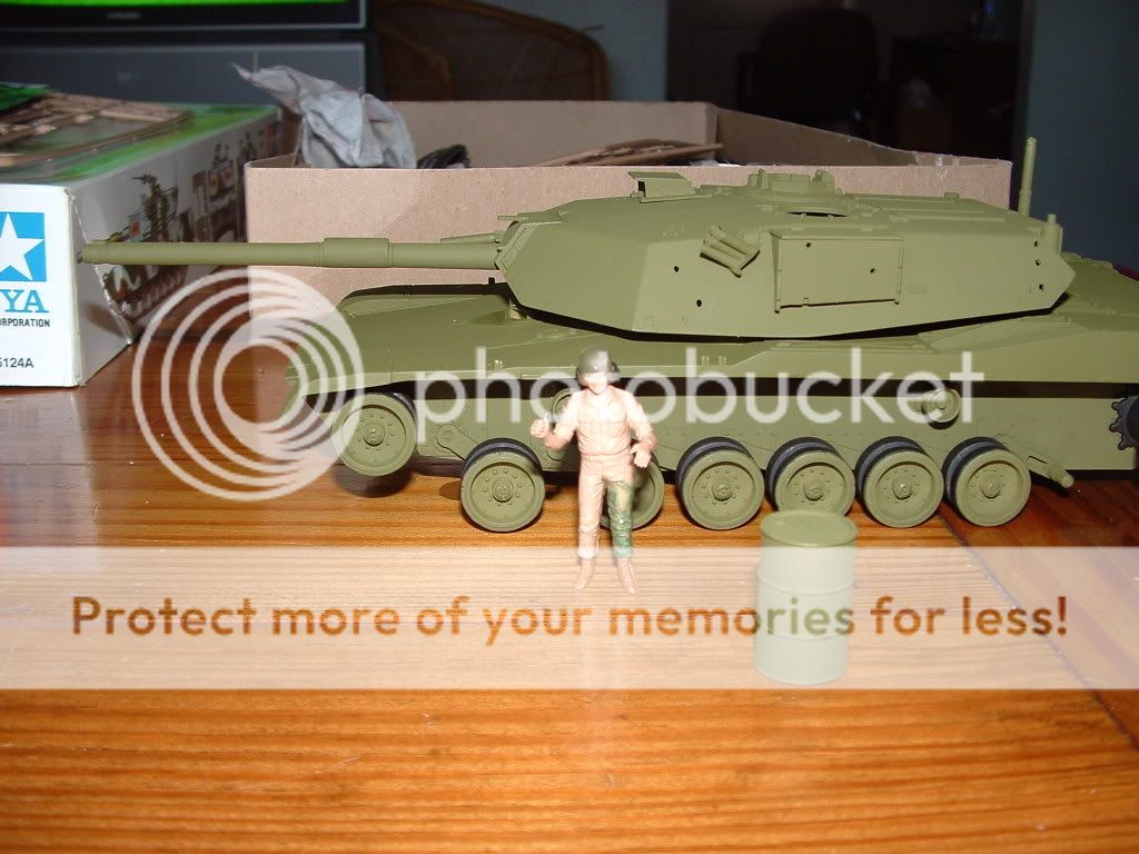 Tamiya M1 Abrams Progress - Armor - Finescale Modeler Forum