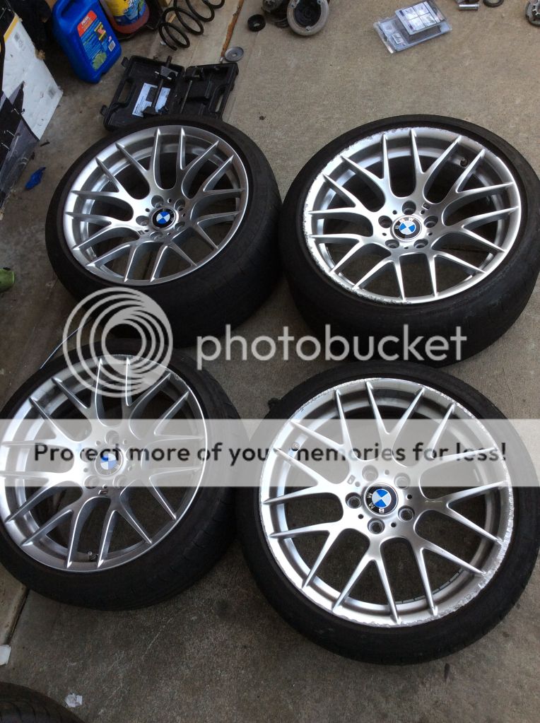 Set of 5 OEM ZCP 359m Competition package wheels