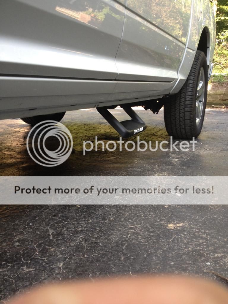 Ram Stirrup Steps w plastidip | DODGE RAM FORUM