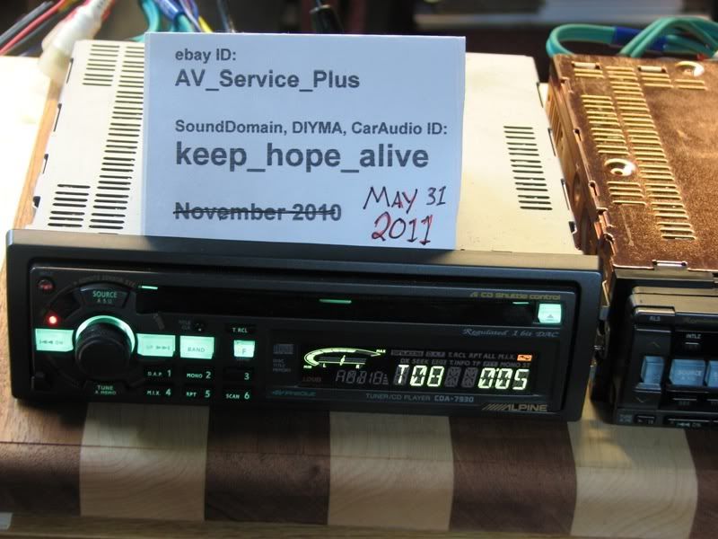 Headunits Alpine CDA-7930 CDA-7949 CDA-7838 + more | DIYMobileAudio.com ...