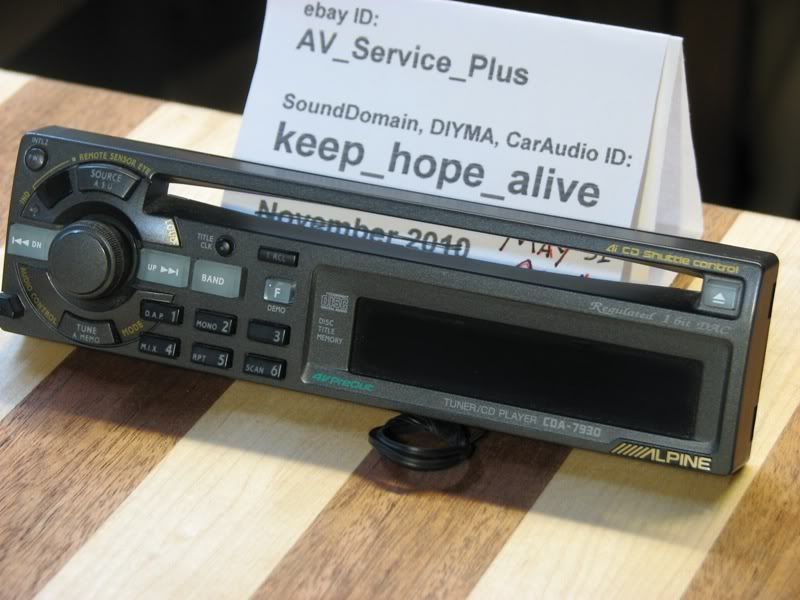 Headunits Alpine CDA-7930 CDA-7949 CDA-7838 + more | DIYMobileAudio.com ...