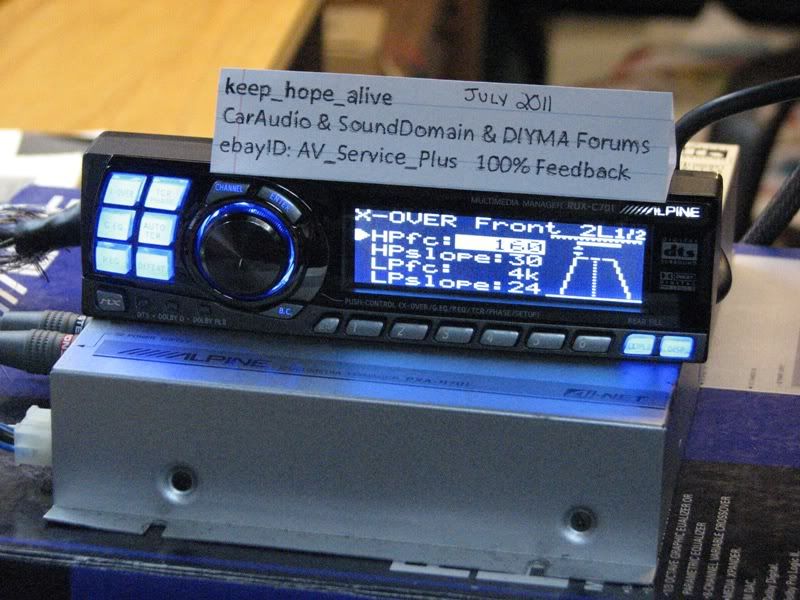 Alpine PXA-H701 & RUX-C701 in original packaging | DIYMobileAudio.com ...