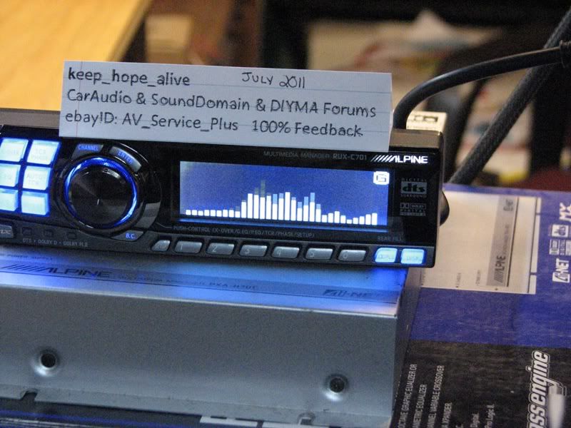 Alpine PXA-H701 & RUX-C701 in original packaging | DIYMobileAudio.com ...