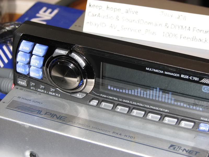 Alpine PXA-H701 & RUX-C701 in original packaging | DIYMobileAudio.com ...