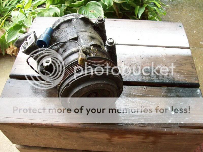 working!!! ae86 gts a/c compressor