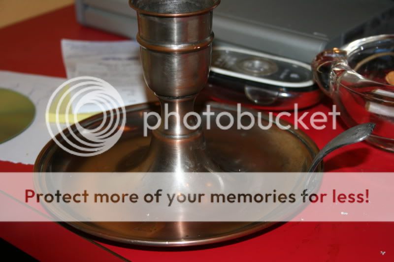 Unicorn head mark and flower mark on chamberstick - www.925-1000.com