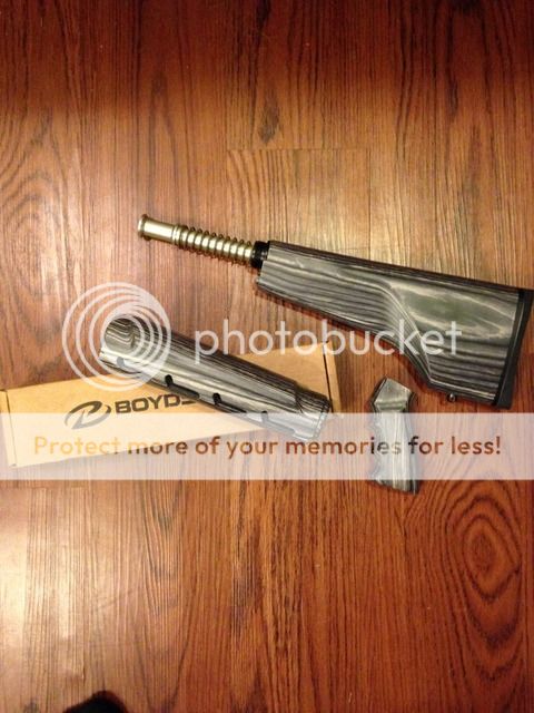 Boyd's Salt and Pepper Stock, Grip and Hand Guards - AR15.COM