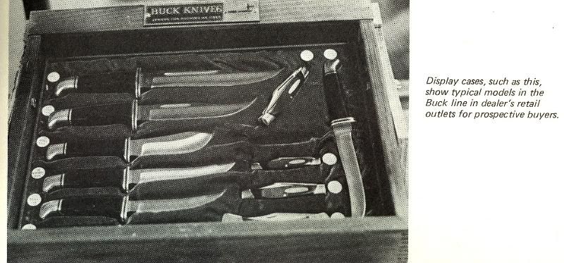 Vintage Buck Knife Display Case Questions | BladeForums.com