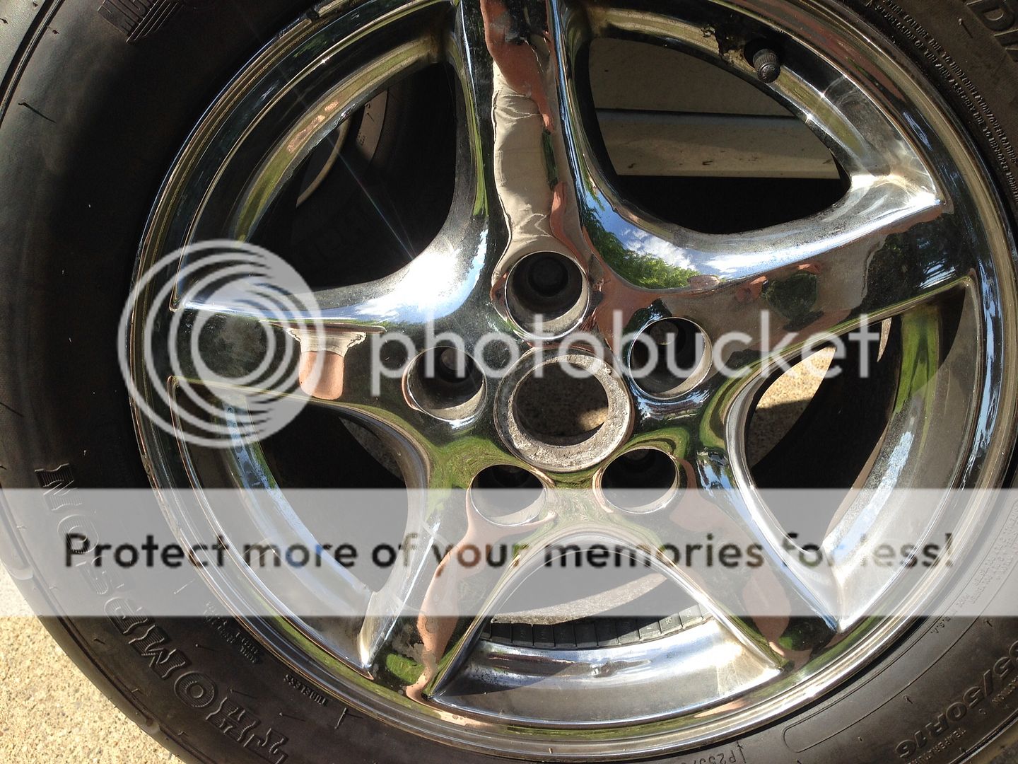 FS: Chrome Trans Am Wheels w/ MT ET Street Drag Radials - The Michigan ...