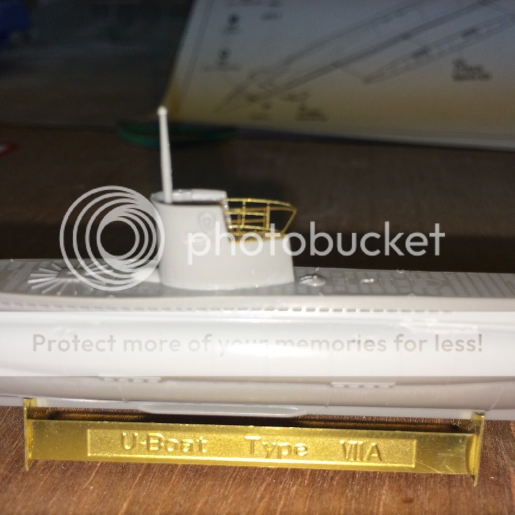 Hobby Boss 1:350 Type-VII U-Boat. "U-35" - International Scale Modeller